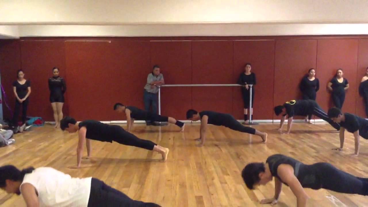 ISTD Modern Grade 4 Boy's Floor Sequence - YouTube