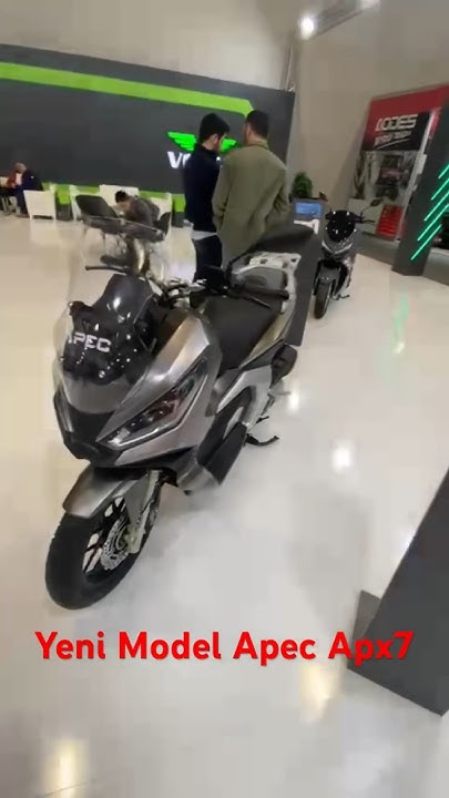 Yeni Tanıtılan Model Apec Apx7 200cc #apec #apx7 #200cc #volta #voltamotor #maxiscooter #enuygun ...