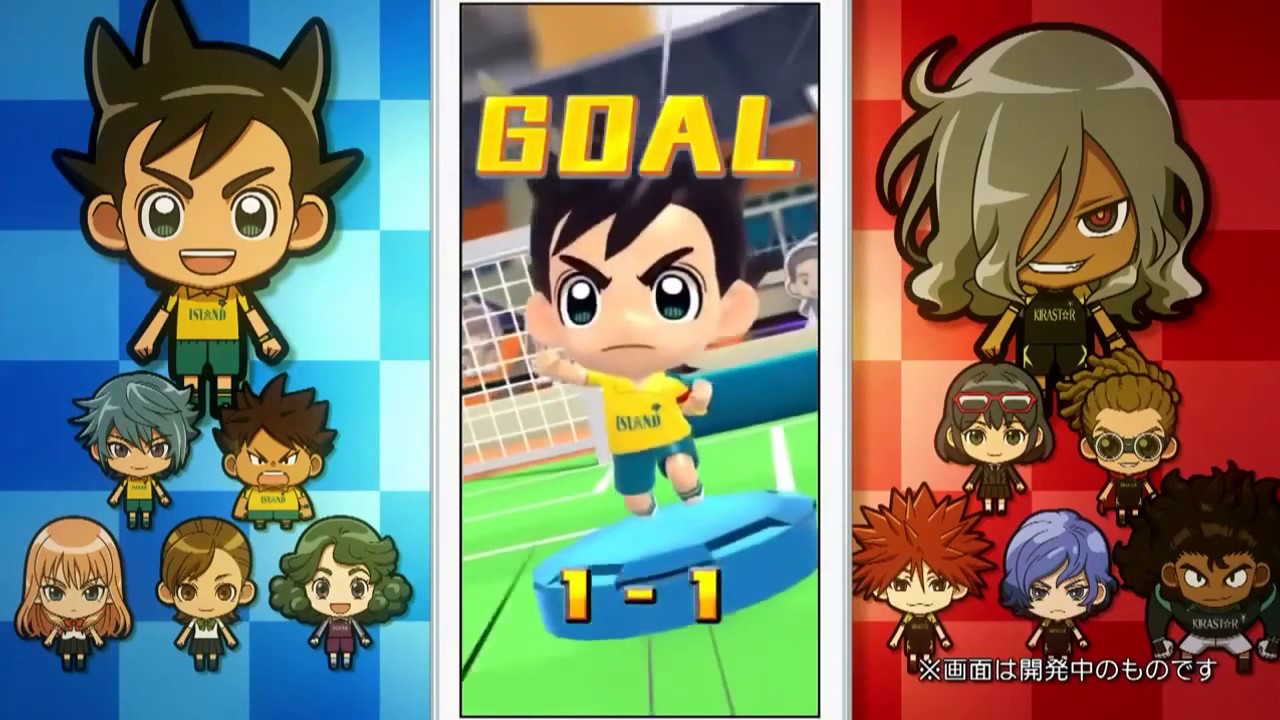 Inazuma Eleven SD (2019) | Raimon VS Seishou | Mobile Gameplay - YouTube