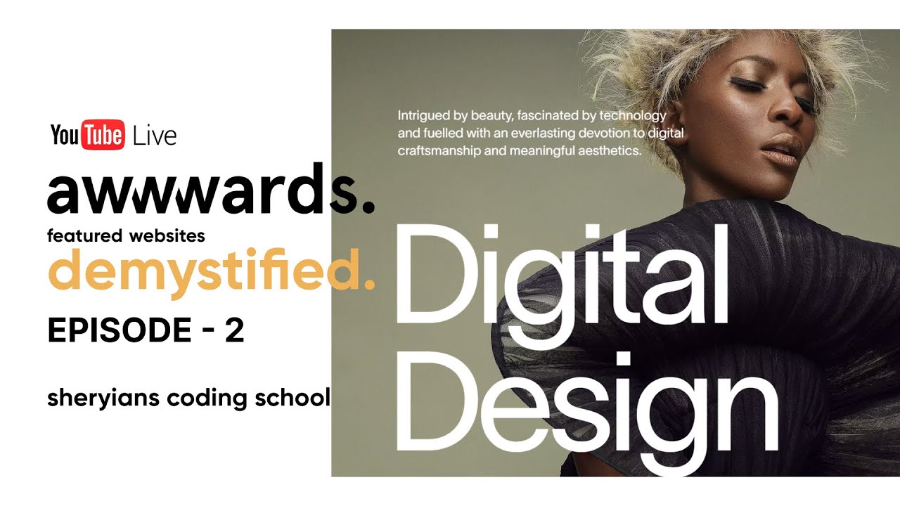 Discussing and Demystifying effects of Awwwarded Website - YouTube