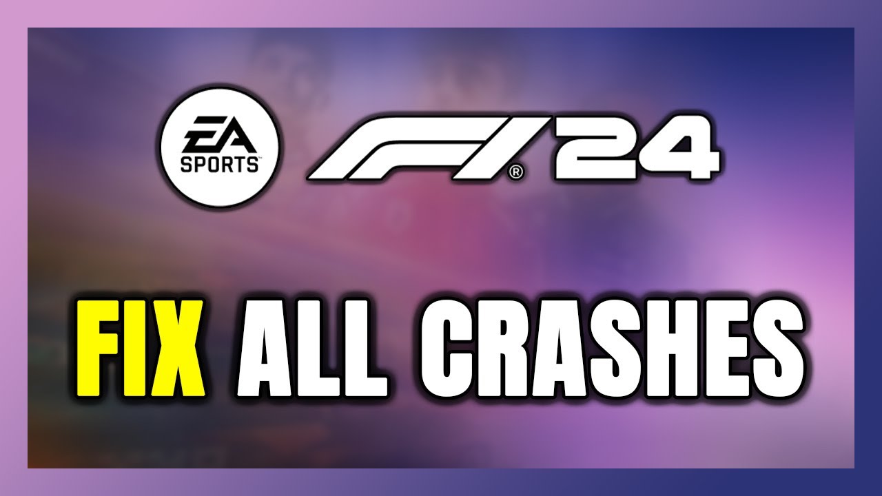 How to FIX F1 24 Crashing, Freezing, Not Launching, Stuck & Black ...