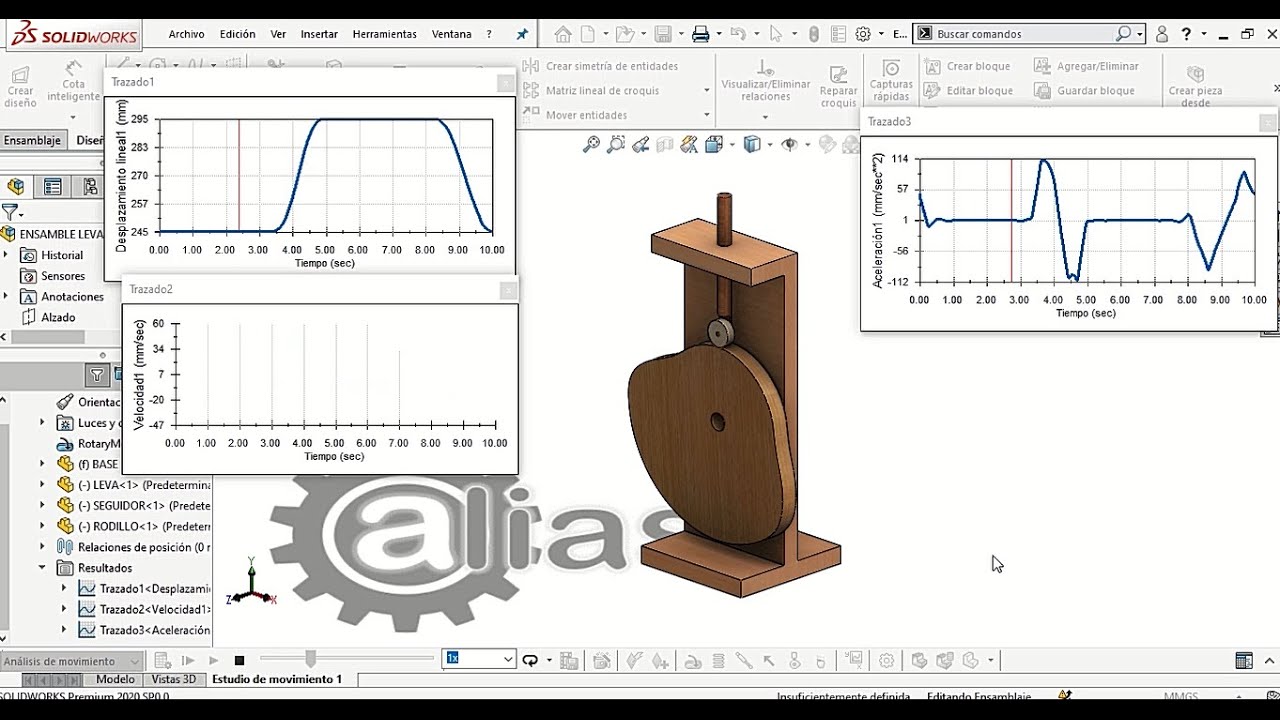 cómo diseñar una leva en SolidWorks. Parte 3 - YouTube