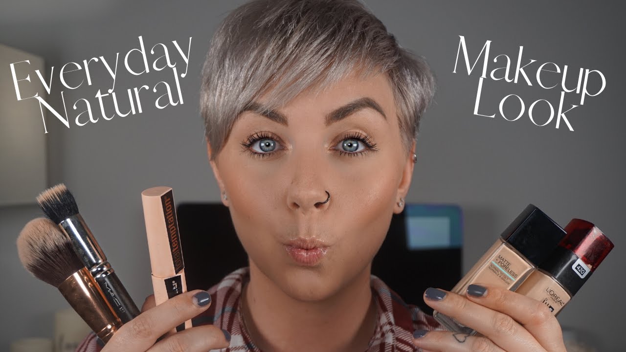 How to | Get an Easy Everyday Natural Makeup look - YouTube