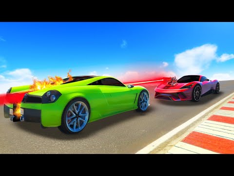 Face To Face With LASER SUPERCARS! (GTA 5)
