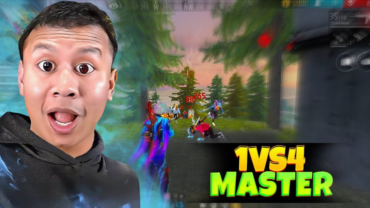 Tonde Gamer With 1vs4 Master Gameplay 😱 || Tonde Gamer New Video - YouTube