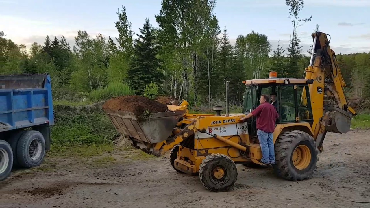 John deere 710D 4x4 - YouTube