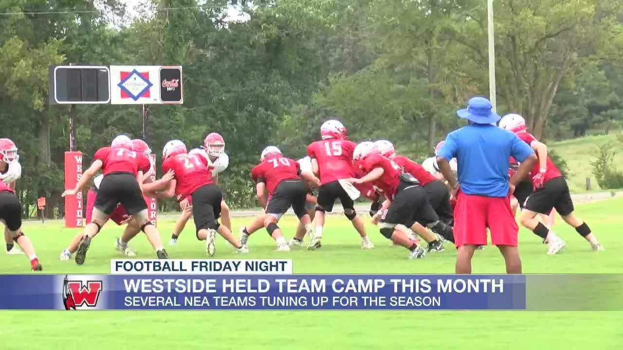 NEA teams tune up for 2023 at Westside Team Camp - YouTube