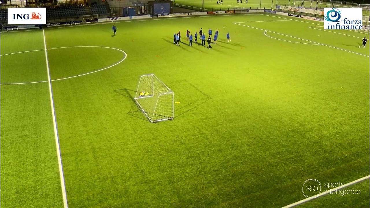 Blauw Wit JO14-1 VS Leovardia JO15-1 - YouTube