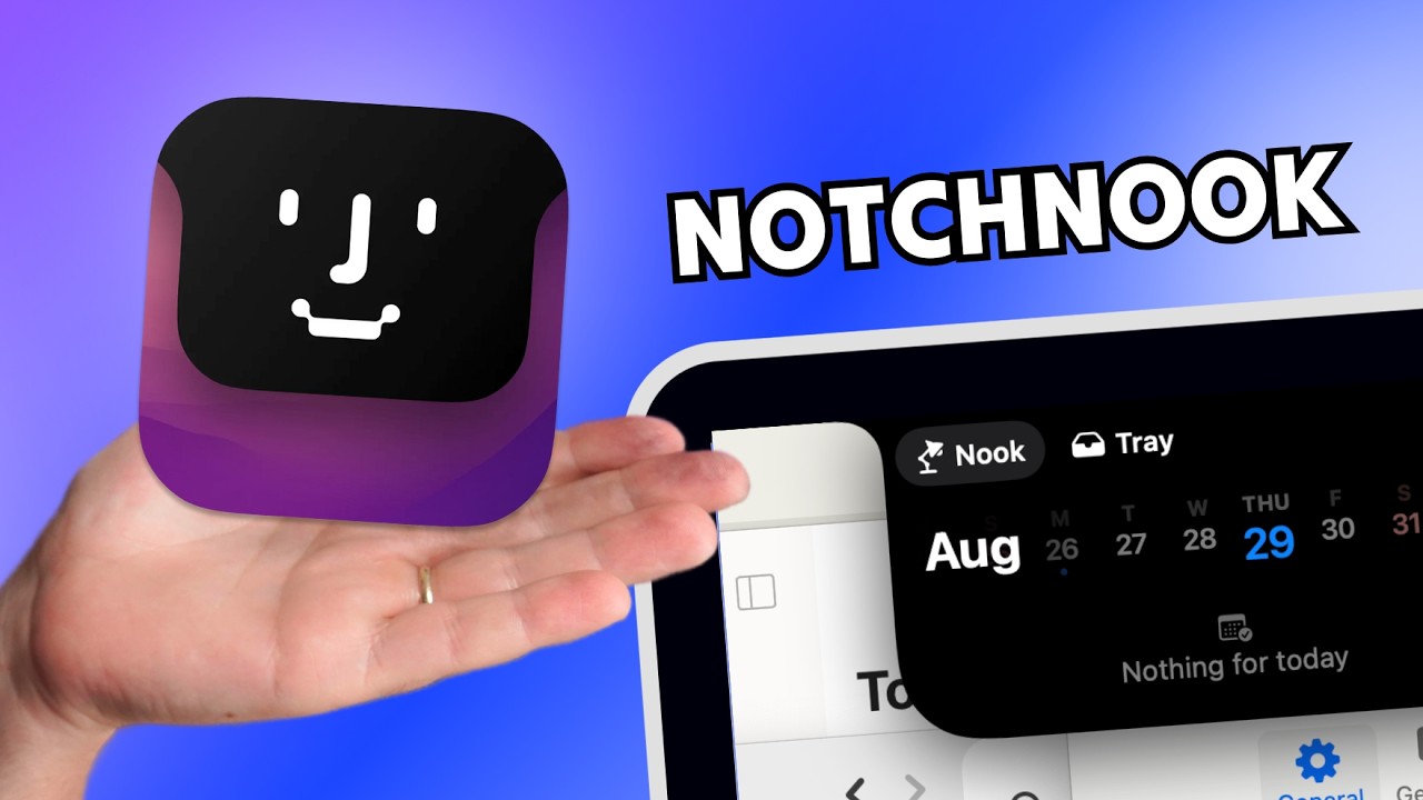Notchnook Review: UPGRADE your macOS notch (NEW) - YouTube