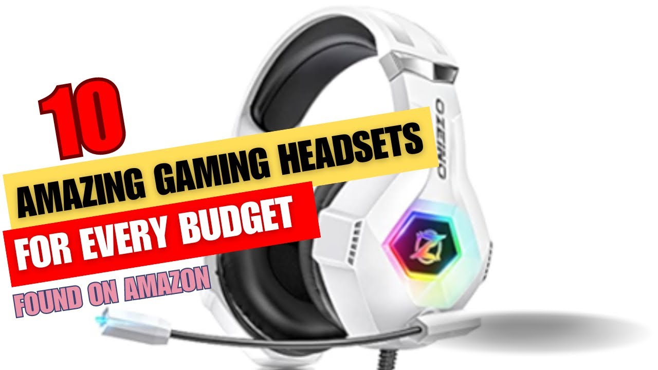 10 Amazing gaming headsets for every budget. [All product links below ...