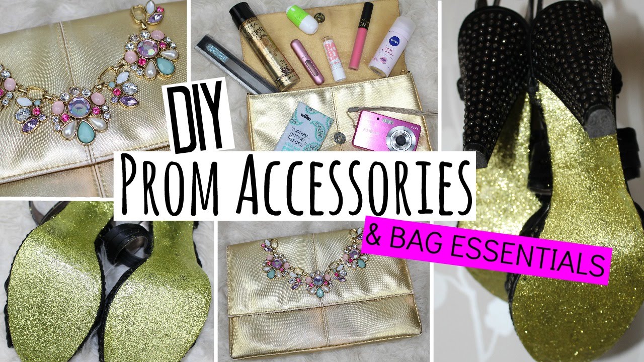 DIY Prom Accessories and Bag Essentials - Easy & Affordable!! - YouTube