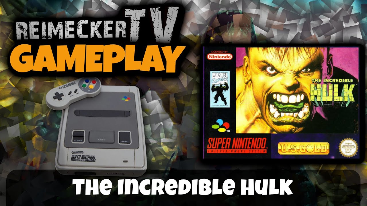 Gameplay : The Incredible Hulk [SNES] - YouTube