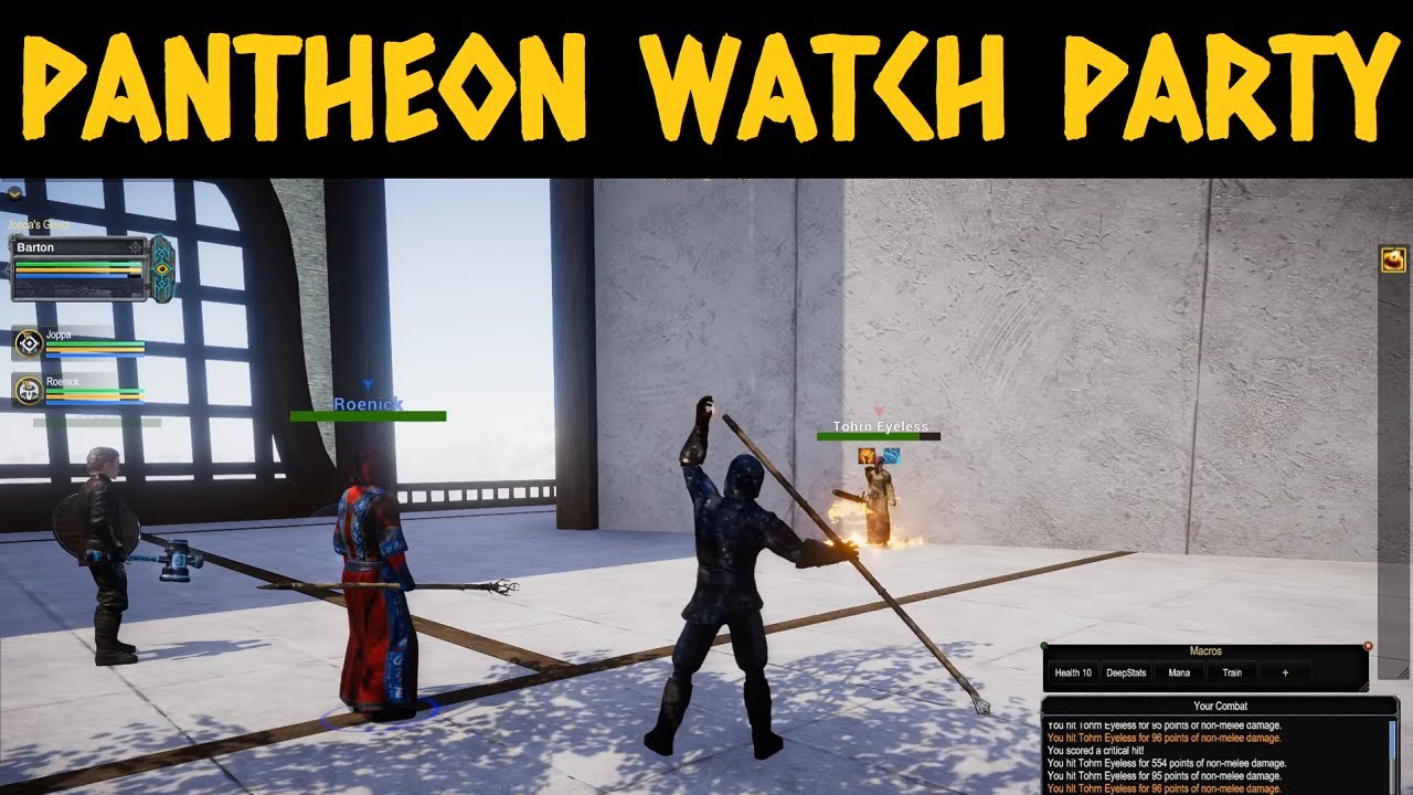 Pantheon: Rise of the Fallen Shaman Mastery - COMMUNITY WATCH PARTY ...