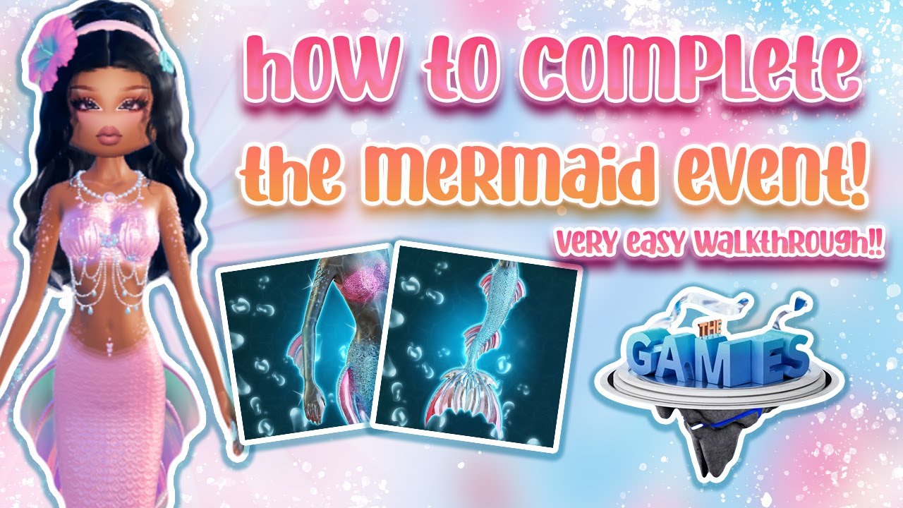 HOW TO DO THE MERMAID QUEST AND GET THE SET IN DRESS TO IMPRESS (THE ...