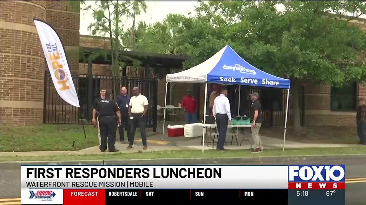 Waterfront Rescue Mission thanks Mobile's first responders with ...