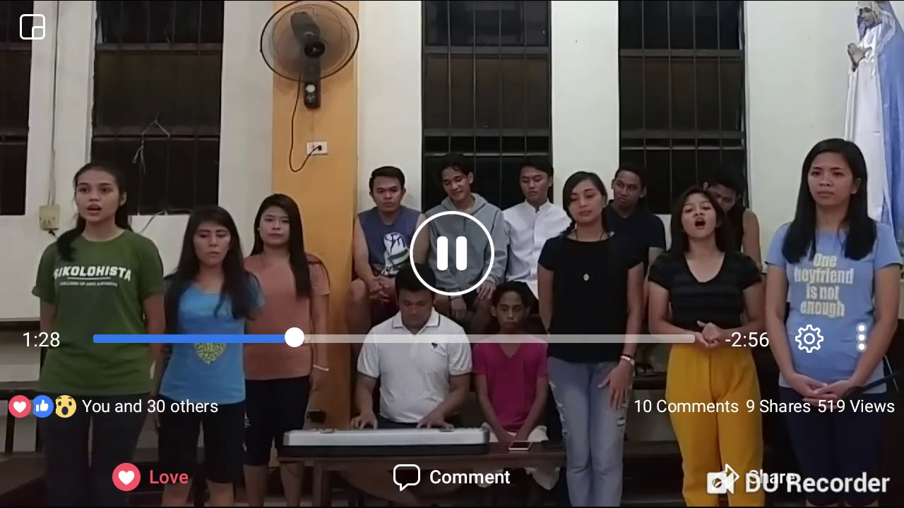 Sa Piling mo Inang Desay- Koro San Benito - YouTube