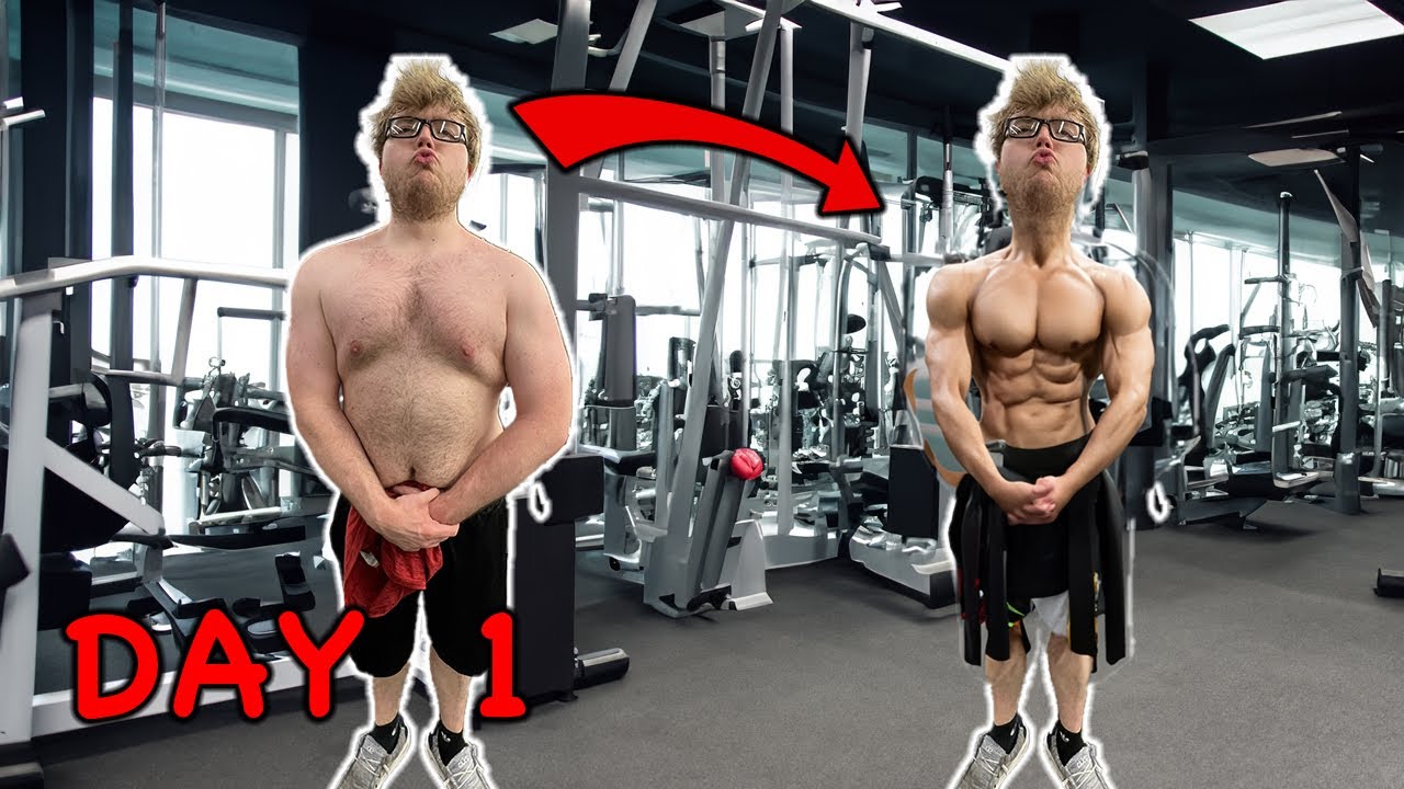 Fat to Fit: The ULTIMATE Gym Challenge! (Pt. 1) - YouTube