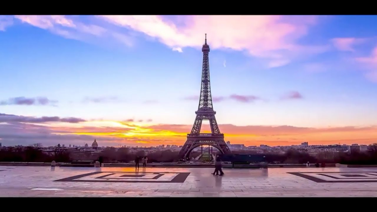 Paris Cinematic 4K Paris City France Time Lapse - YouTube