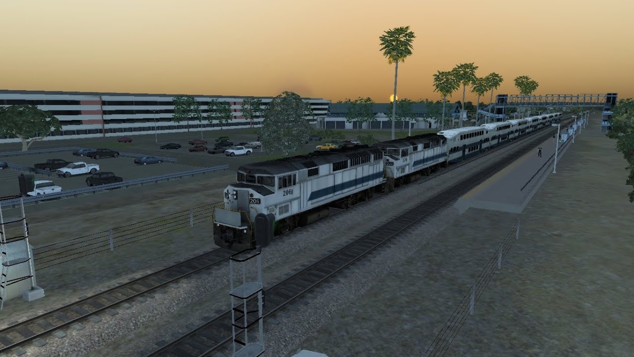 Train Simulator 2015 HD: Metrolink Train 608 EMD F59PH Cab Ride Union Station - San Juan ...