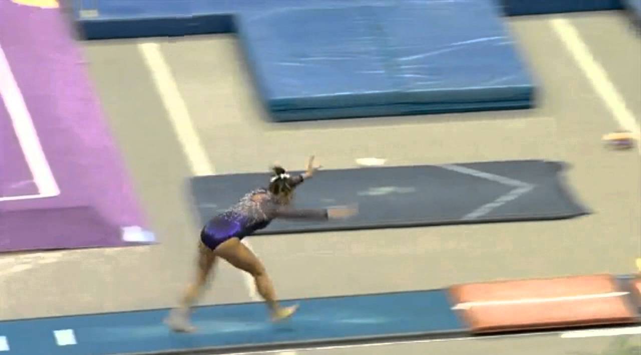 Lexie Priessman (LSU) 2016 Vault vs Oklahoma 9.775 - YouTube