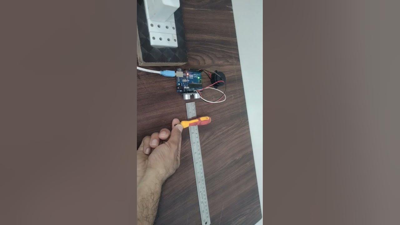 Arduino Distance Sensor Project Shorts Shortfeed Arduinoproject Youtube