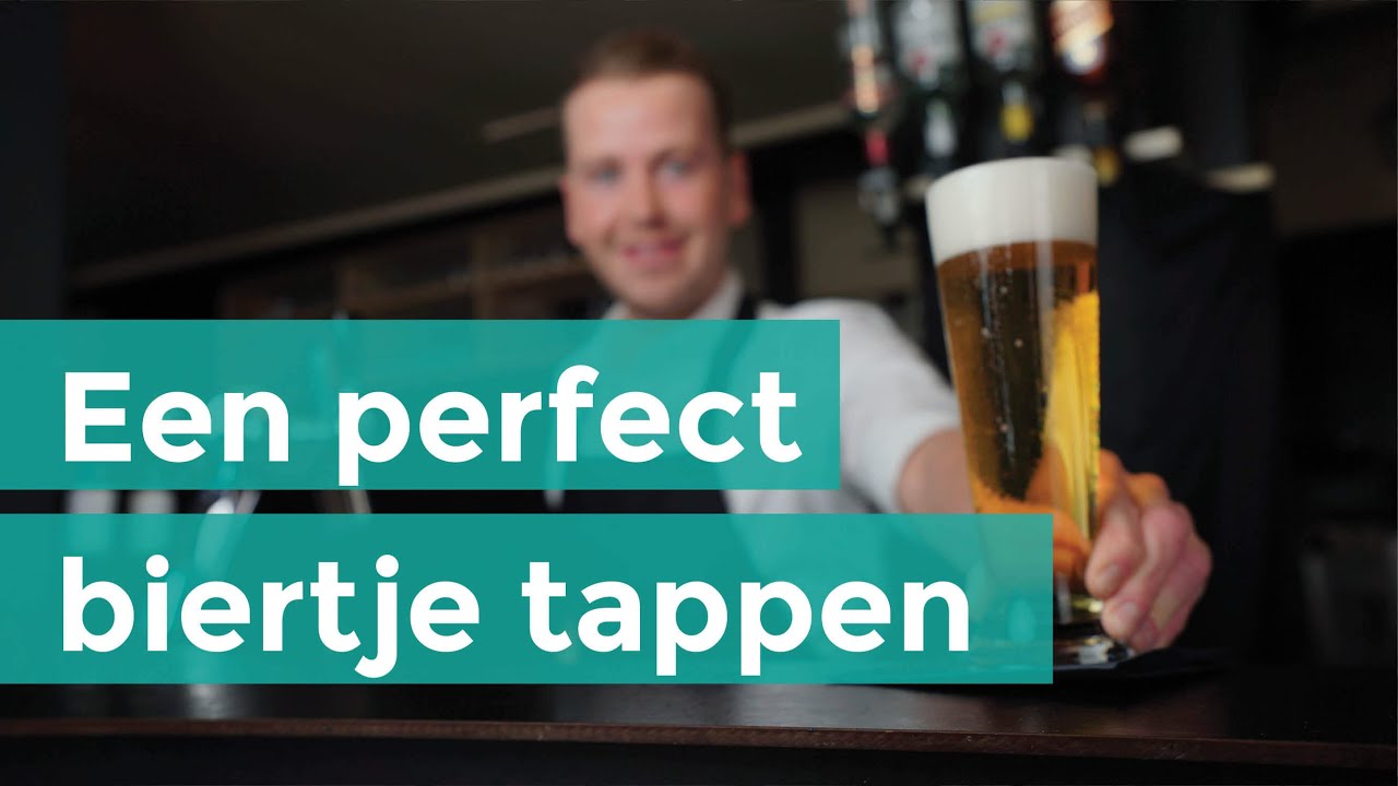 Horeca training | Een perfect biertje tappen in 6 stappen - YouTube