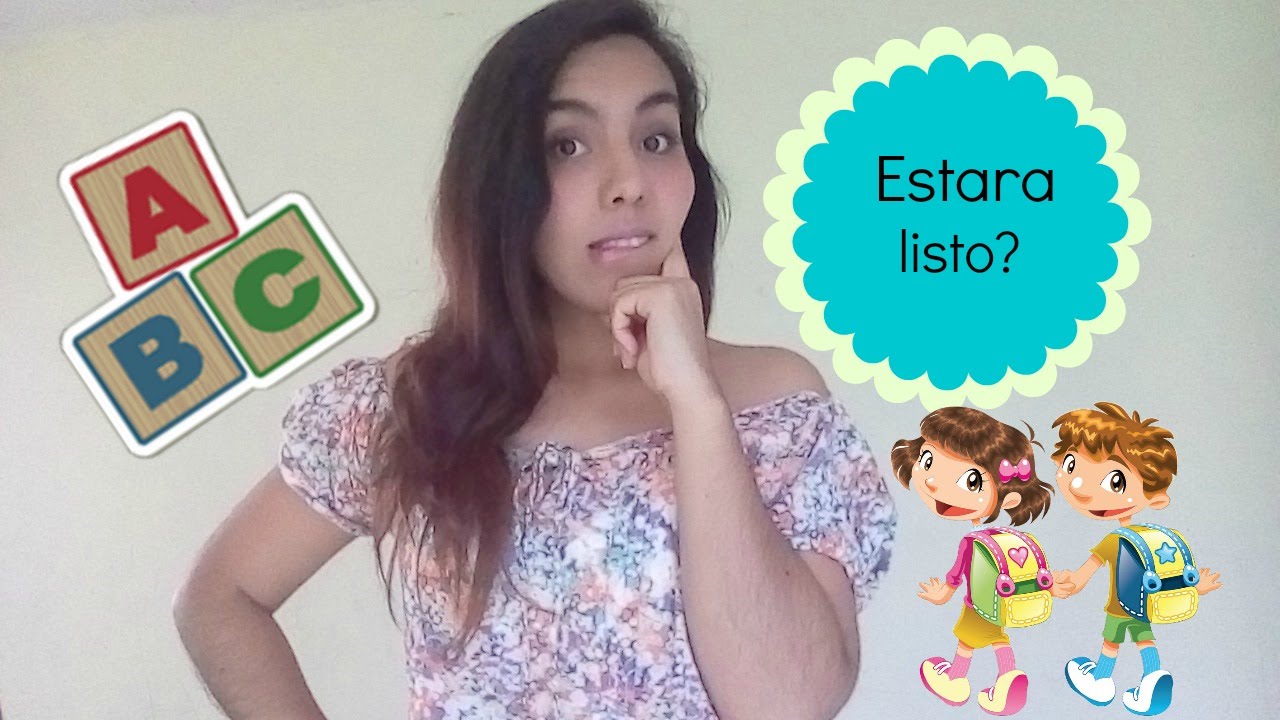 mi hijo entra al kinder/ preescolar/ colegio ¿ esta listo? - YouTube