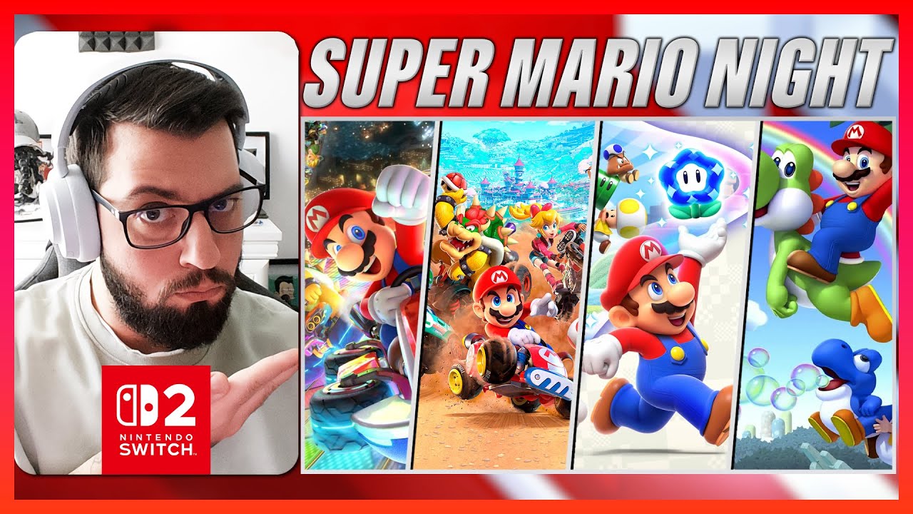 SUPER MARIO NIGHT! - NINTENDO SWITCH 2 - YouTube
