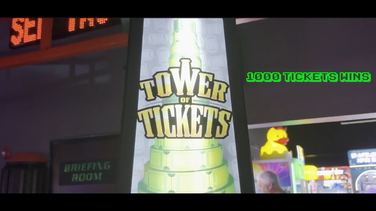 tower of tickets jackpot @ heyday - YouTube