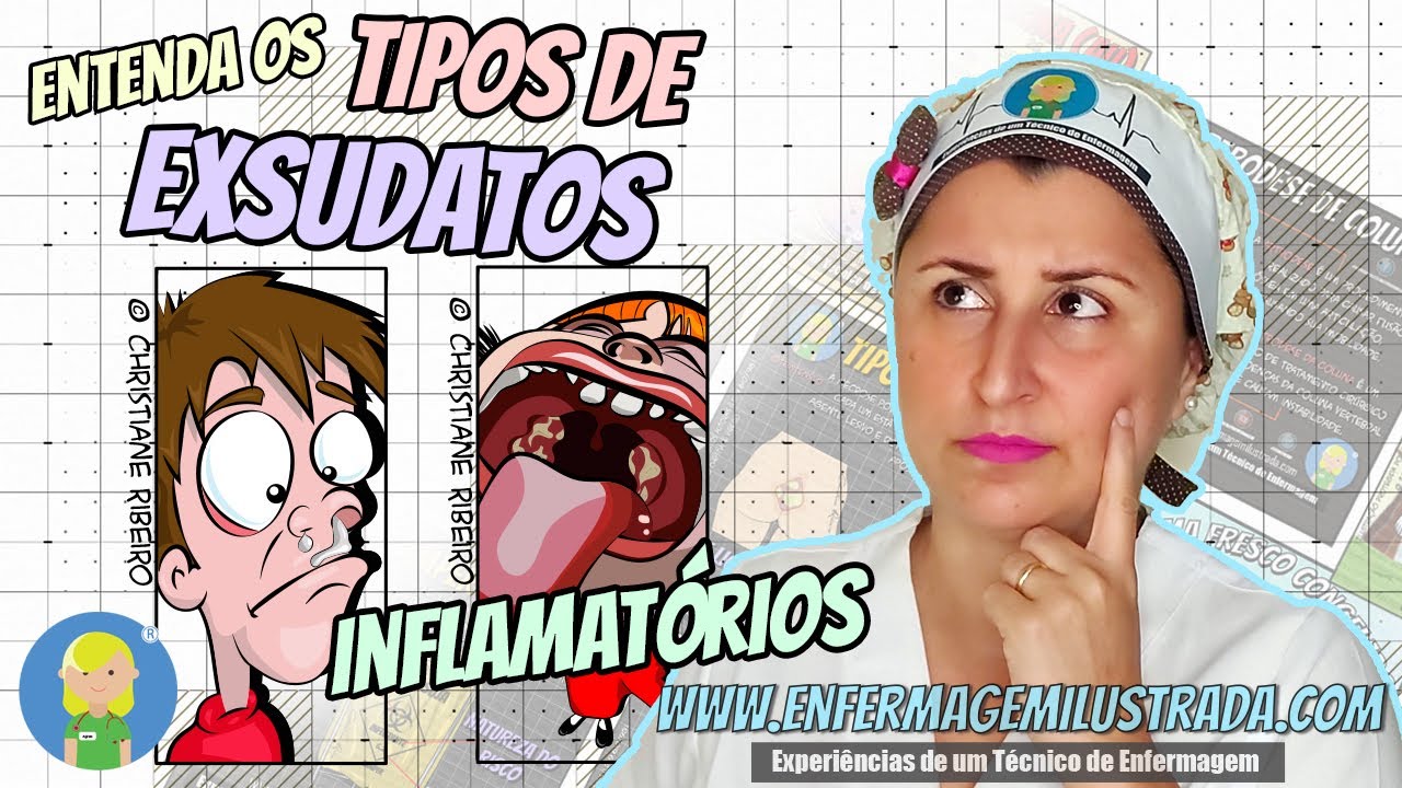 Entenda sobre os tipos de EXSUDATOS INFLAMATÓRIOS agora mesmo! - YouTube