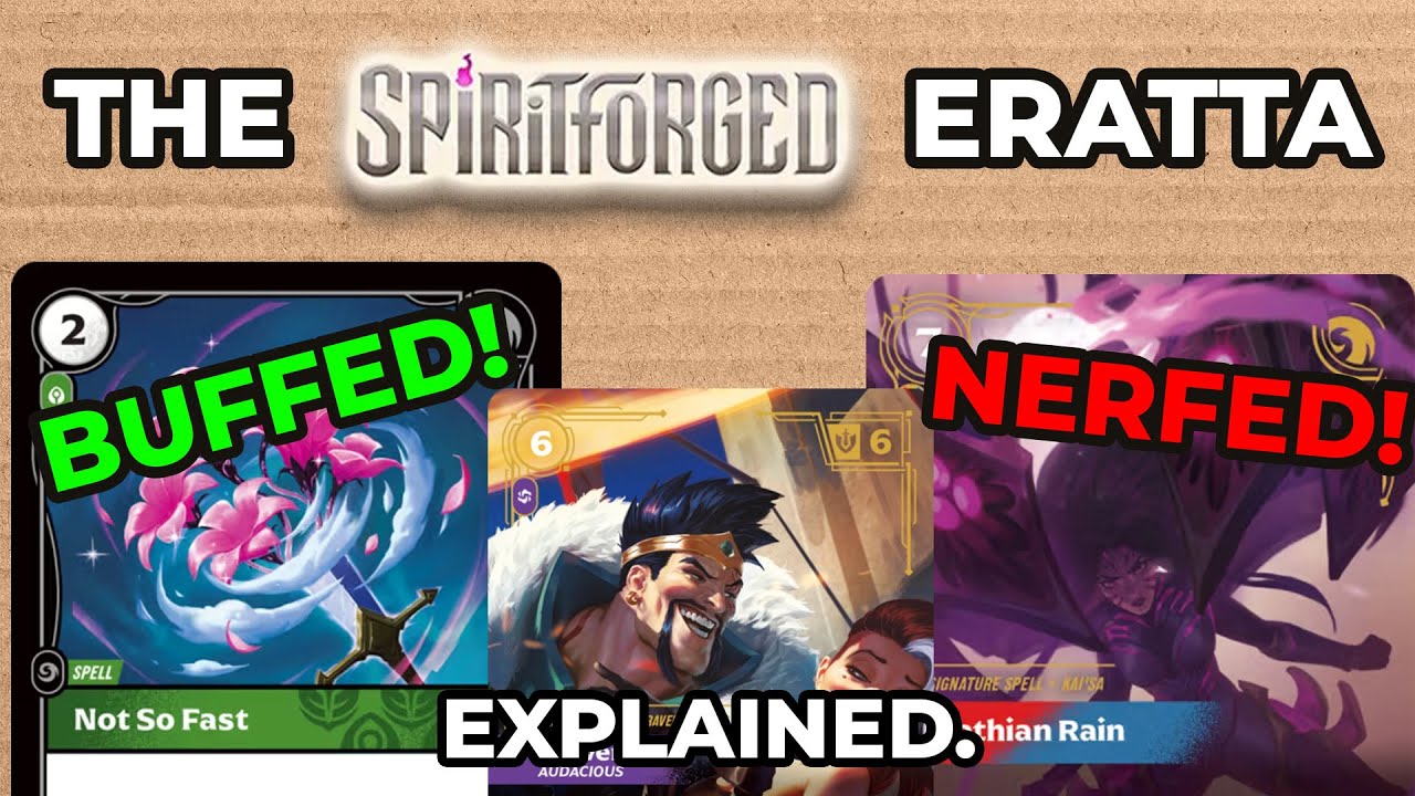 EVERYTHING you need to know about the Spiritforged Update - Beginner ...