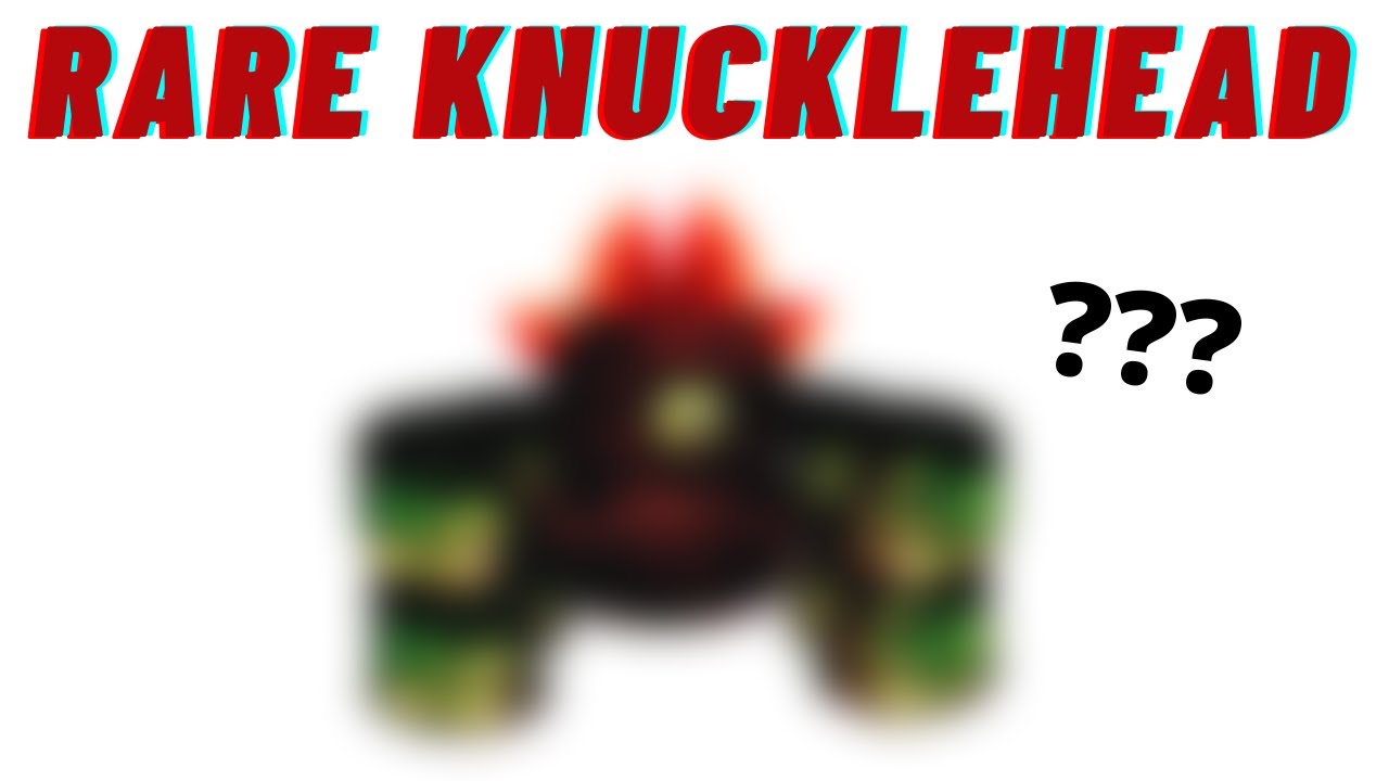 Custom Rare Knucklehead! - YouTube