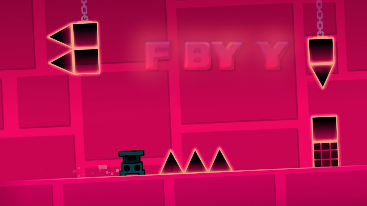 f by y || Geometry Dash || LEGENDARY level - YouTube