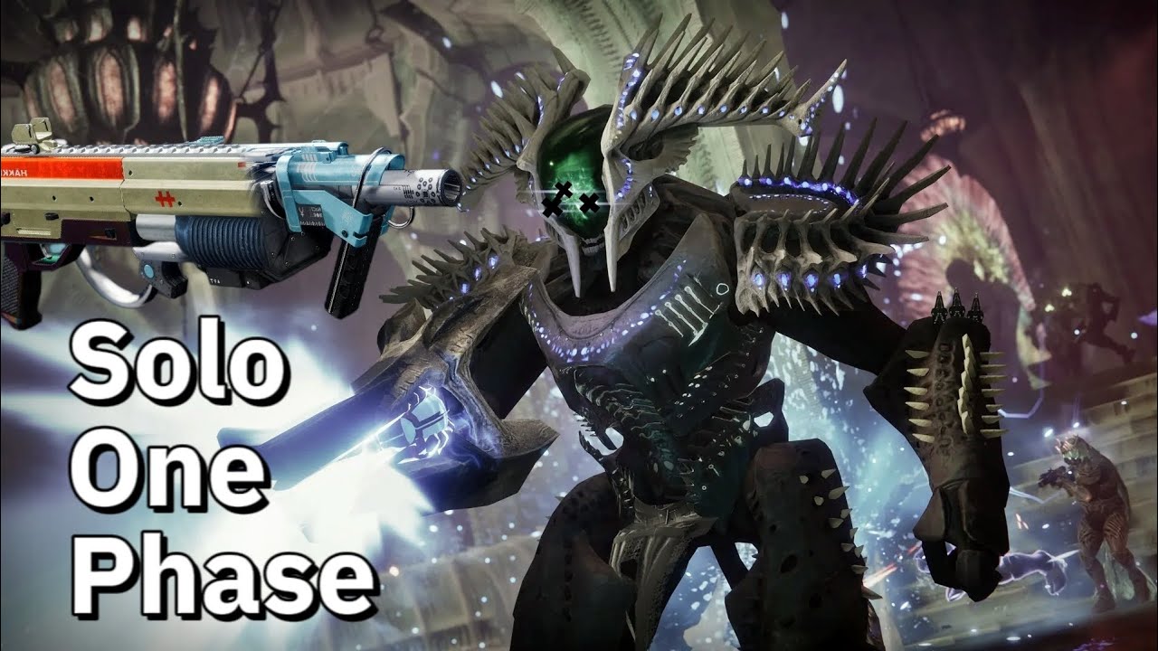 Destiny 2 | Solo Ecthar One Phase with Funny Guns. - YouTube