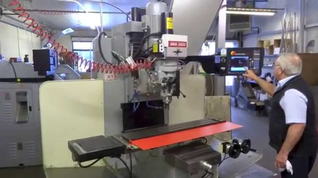 XYZ SMX 3500 CNC Mill - YouTube