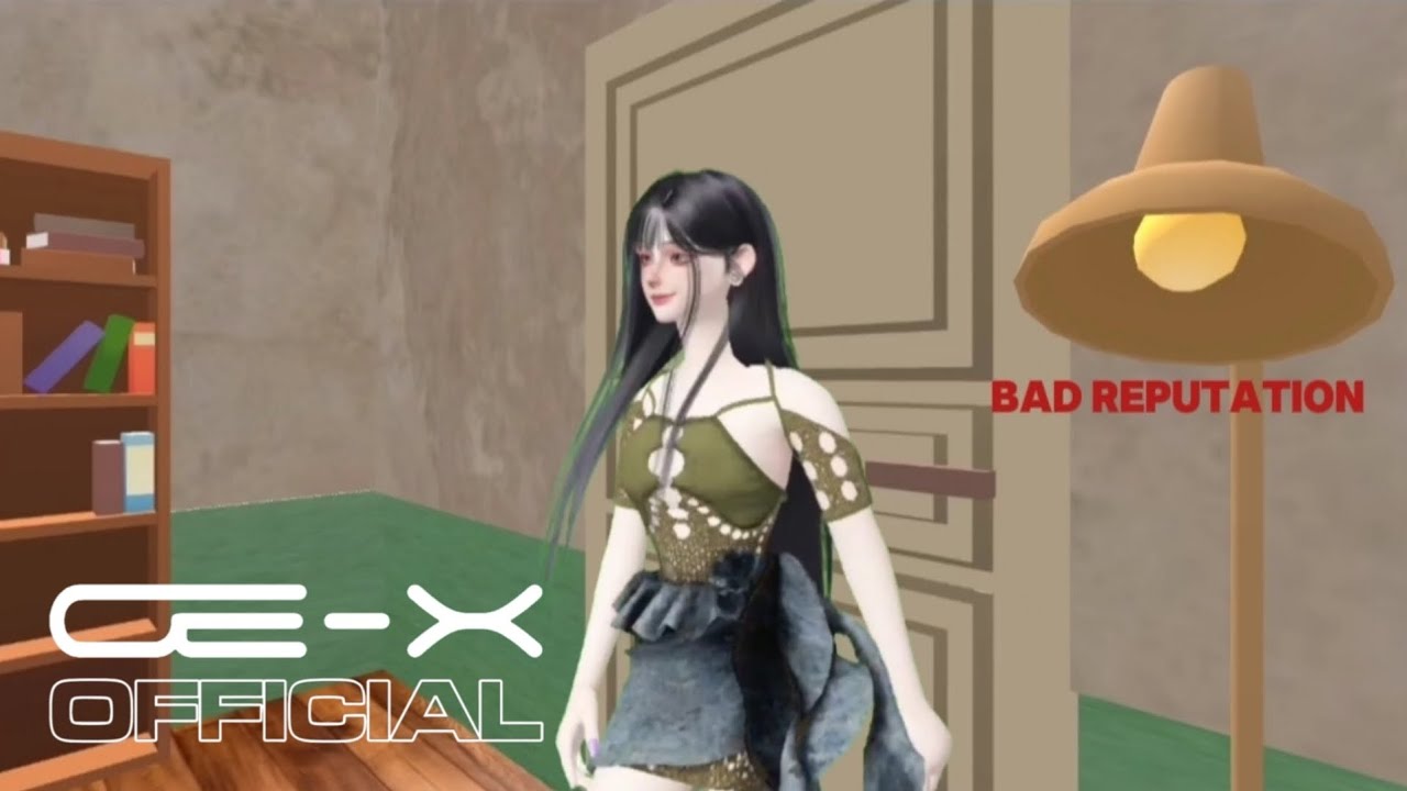 JINI (지니) - 'Bad Reputation' M/V - Zepeto Version | By OE-X Music Lab ...