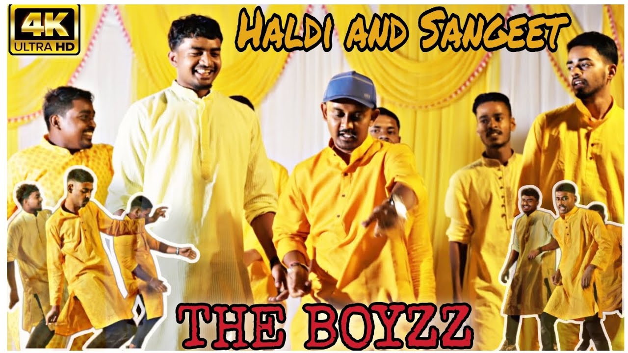 The Boyzz Dance | Haldi & Sangeet Ceremony | Ankita Weds Ravikant - YouTube