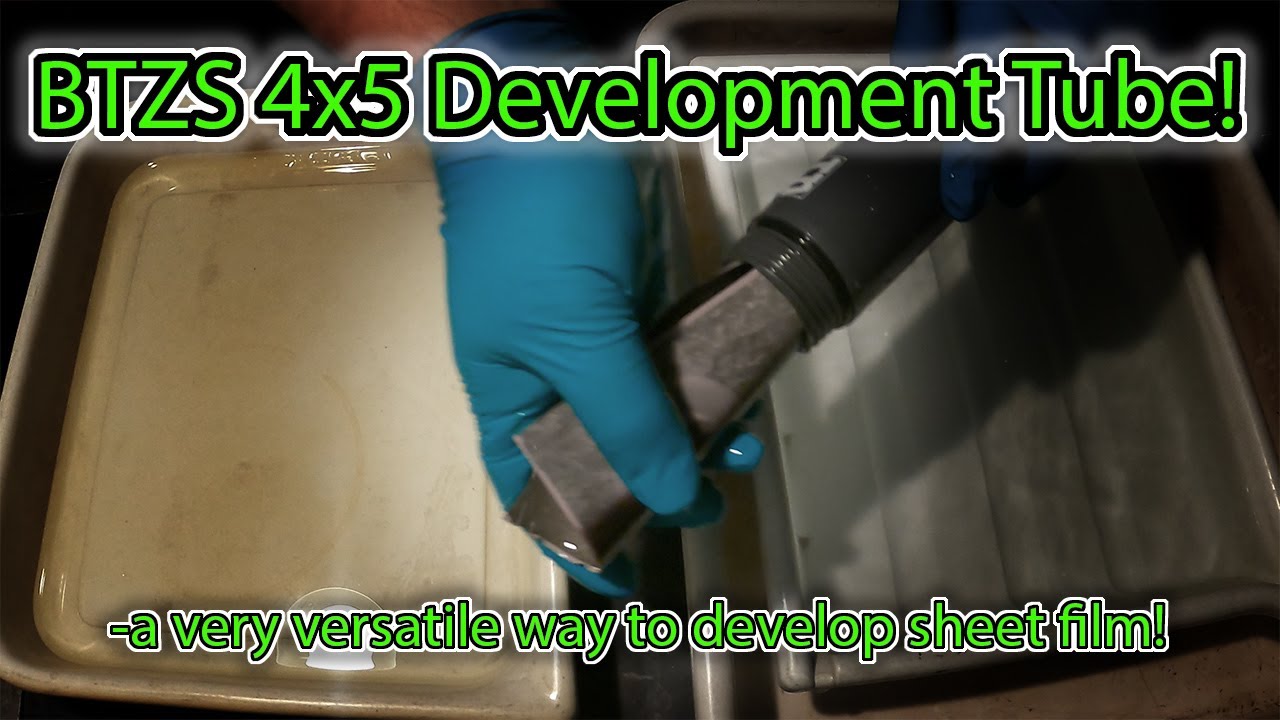 How To Use BTZS Film Developing Tubes - YouTube