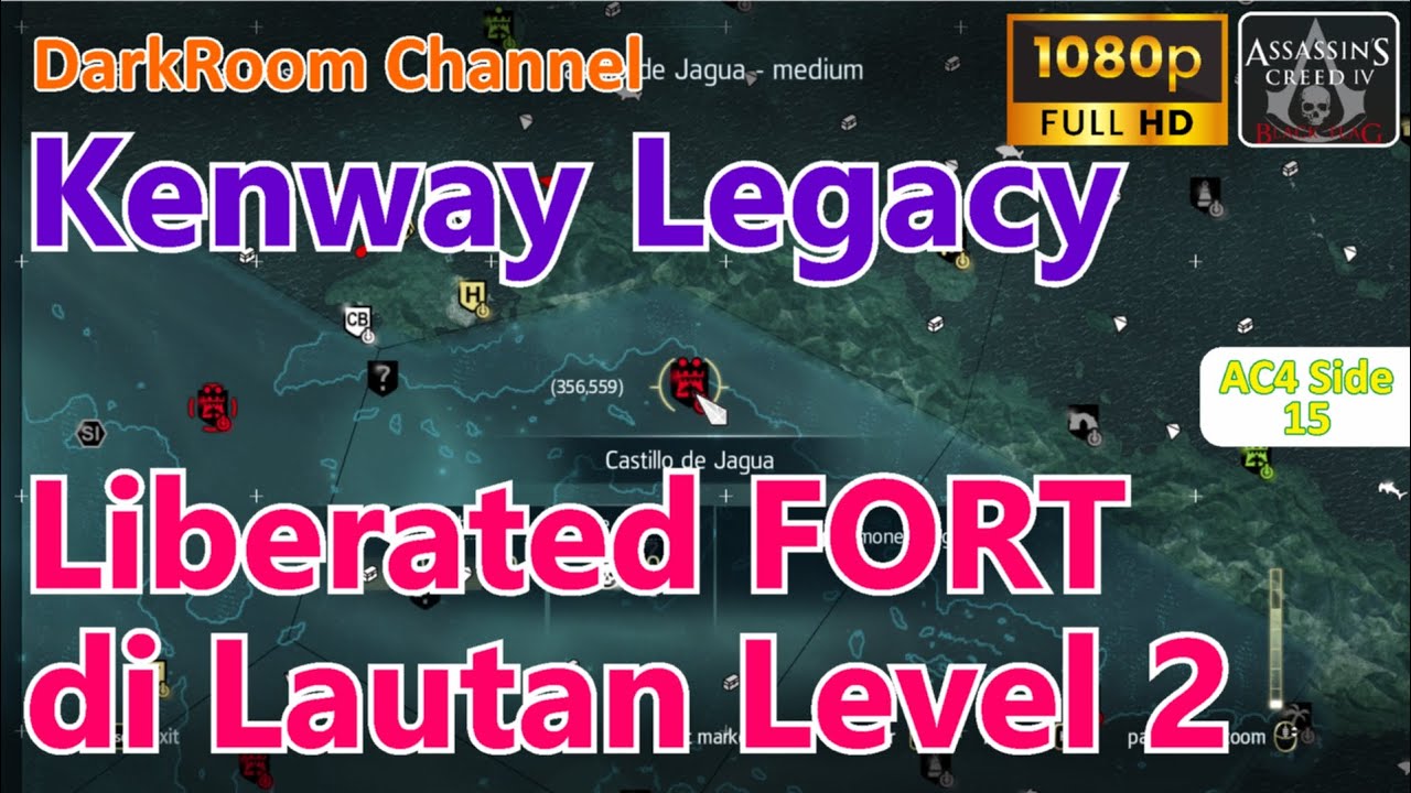 AC4 BLACK FLAG | Side08 Liberated FORT Level 2 | 15 - YouTube