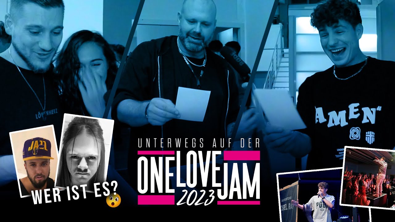 Unterwegs auf der ONE LOVE JAM mit Alex (O'Bros), Lorenzo di Martino ...