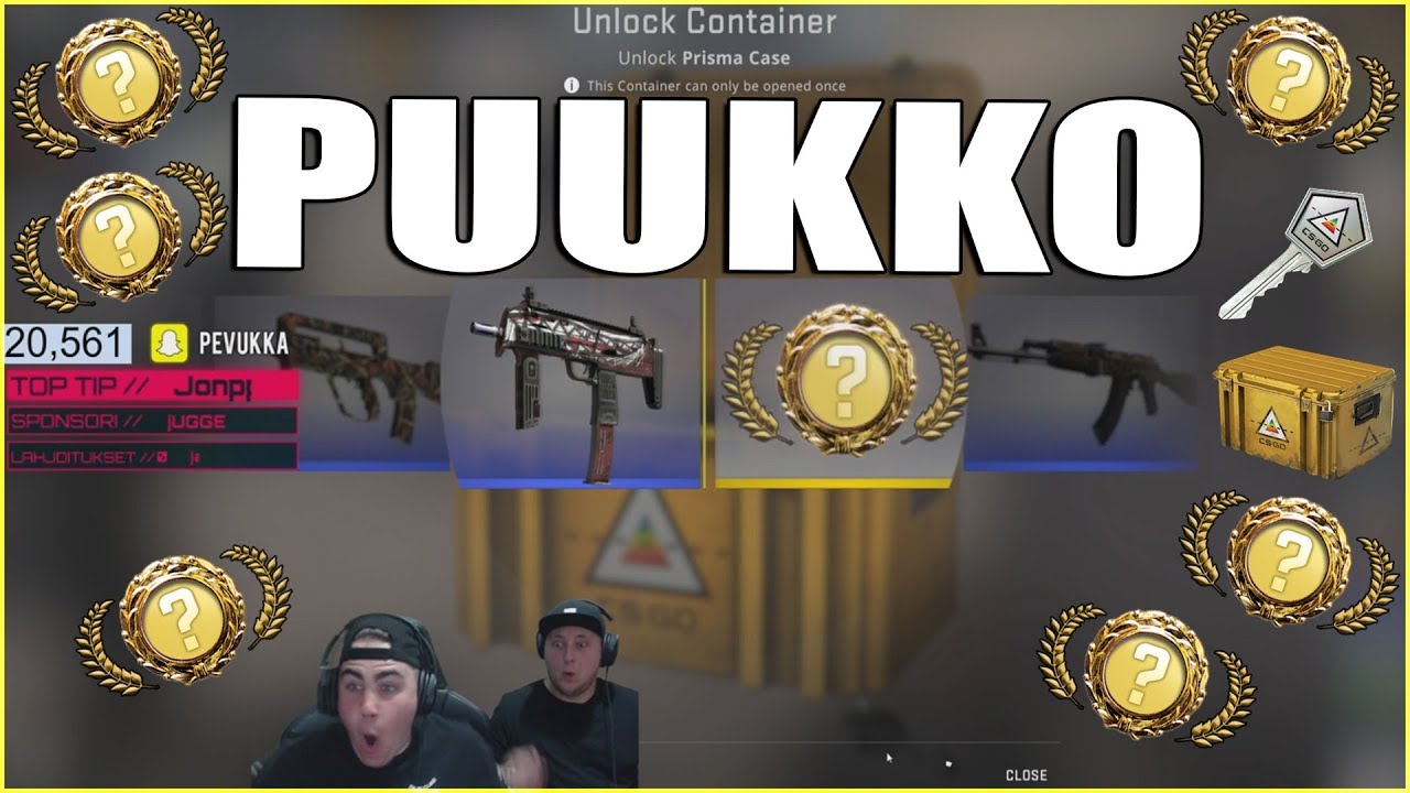 AVATTIIN PUUKKO CASESTA! | CS:GO SUOMI (CSGO Case Opening Knife) - YouTube