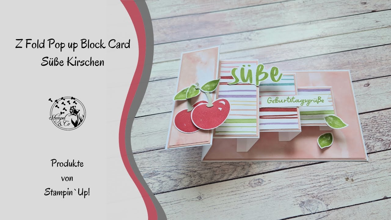 Z Fold Pop up Block Card - YouTube
