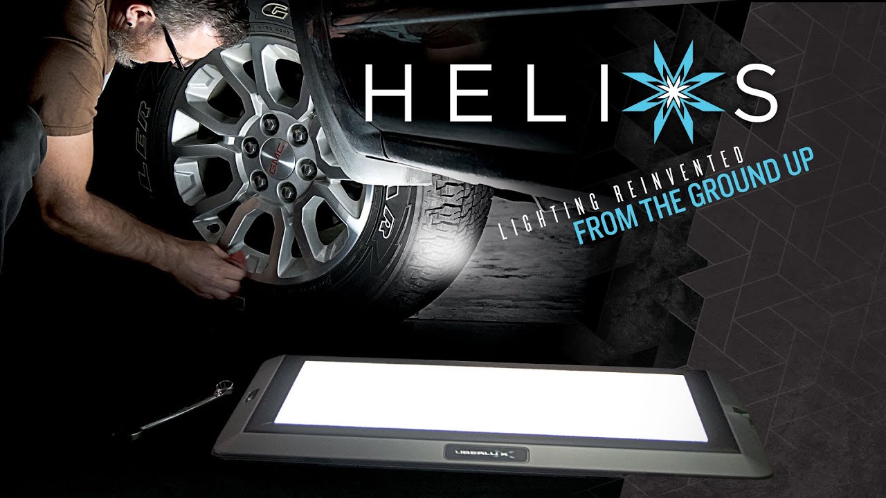 Helios - LED light panel - YouTube