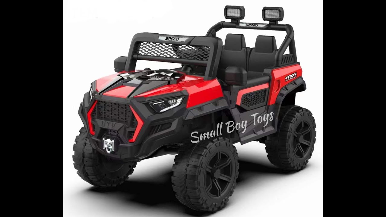 Small Boy Toys UTV 600 Battery Operated Car for kids- Assembly and ...