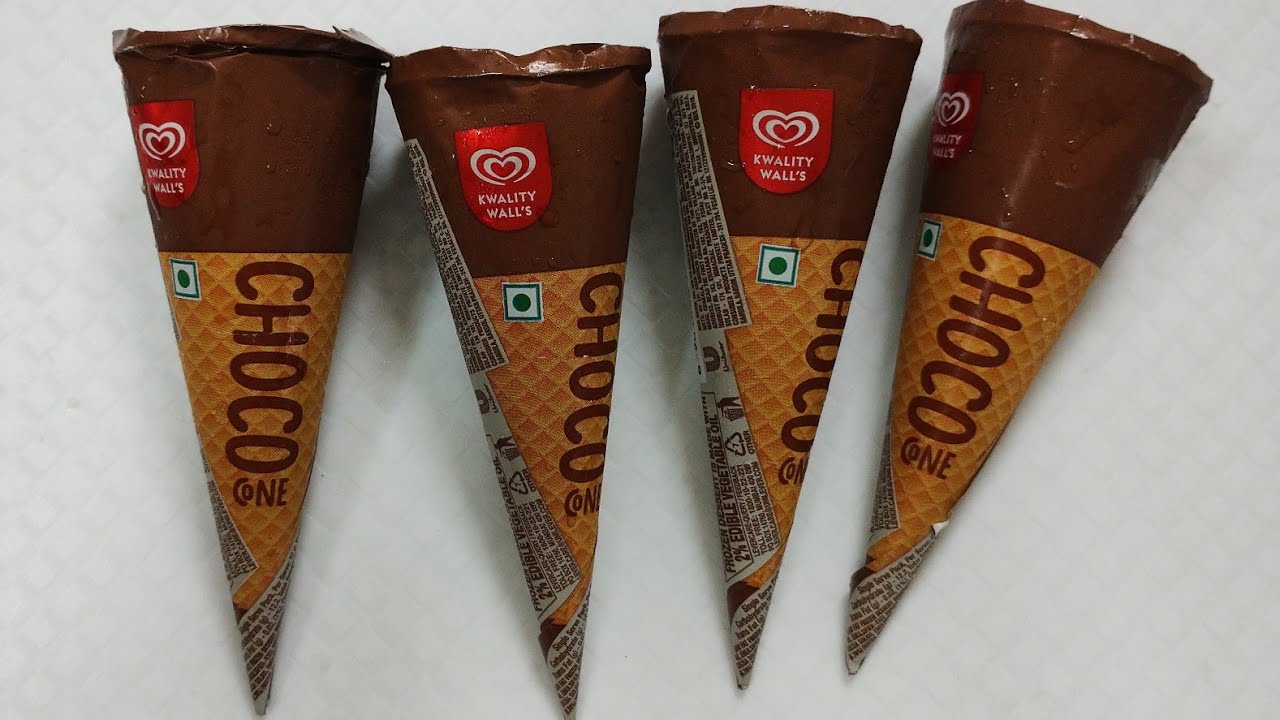 asmr | unwrapping icecream cone | delicious crunch #chocolate - YouTube