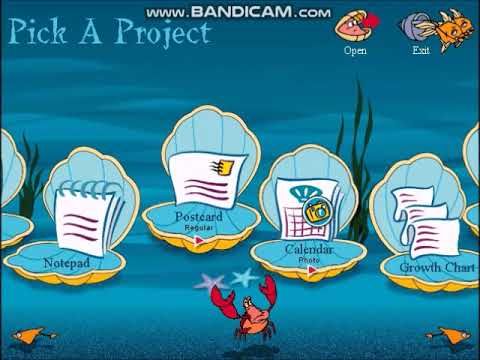 The Little Mermaid Print Studio PC - YouTube