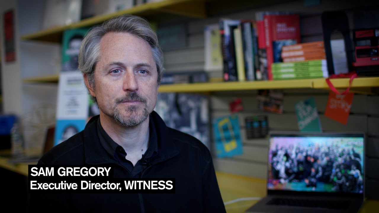 Introducing Sam Gregory, WITNESS' new Executive Director - YouTube