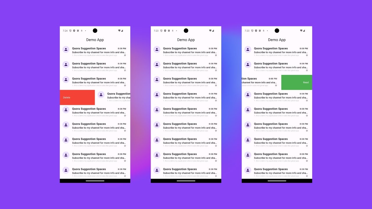 Flutter Dismissible Widget Tutorial - YouTube Flutter Dismissible Widget Tutorial - YouTube