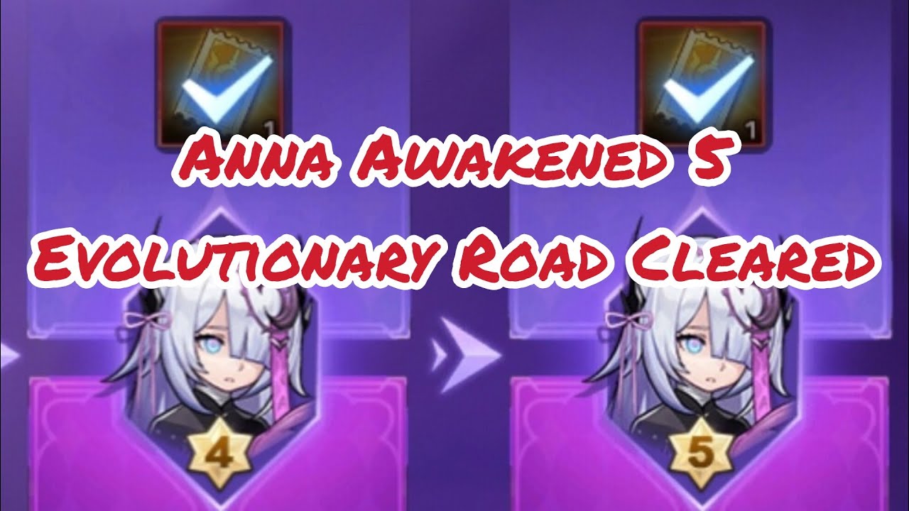 Anna Awakened 5 Evolutionary Road Cleared Mobile Legends Adventure ...