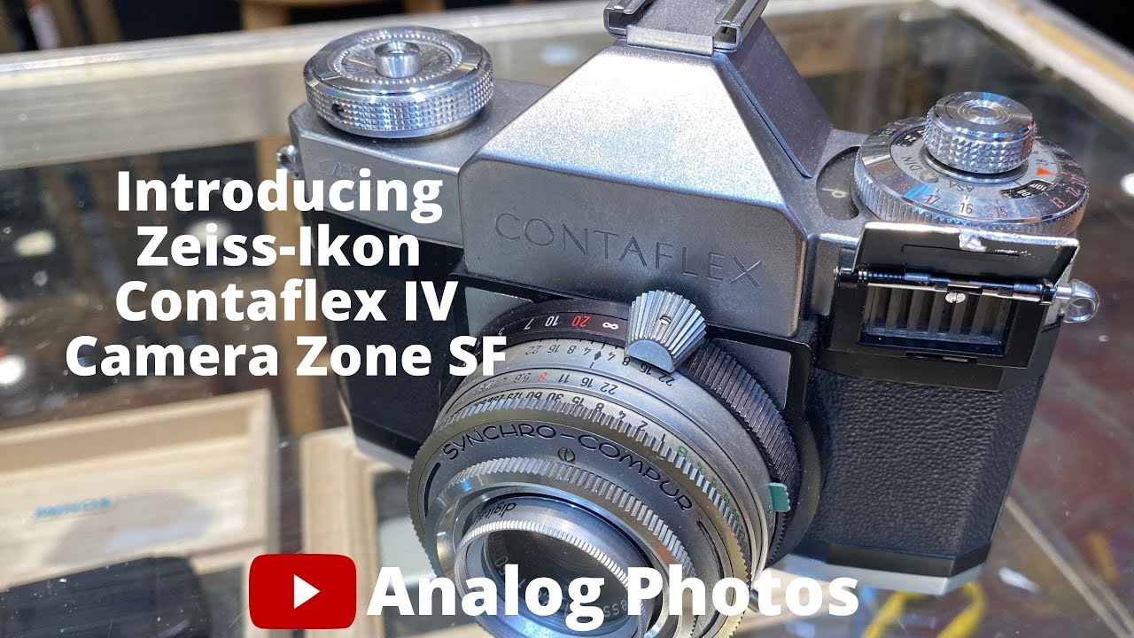 Introducing Zeiss Ikon Contaflex IV, a 1957 vintage analog 35mm film ...